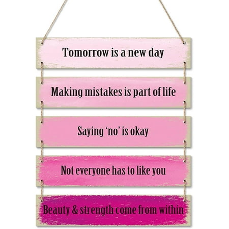 Inspirational Wall Art Uplifting Encouragement Wall Sign for Women ...