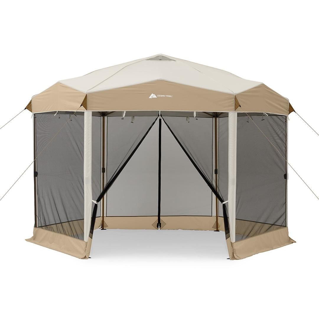 Click here for Ozark Trail 12 X 10 Glamping Hexagon Lighted Canop... prices