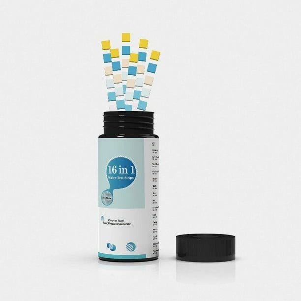 Water Quality Test Paper 50 Strips Barrel Drinking Water Household Water 16 In 1 Multiple