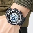 George Men's Digital Sport Wristwatch Plastic Strap with Stopwatch ...