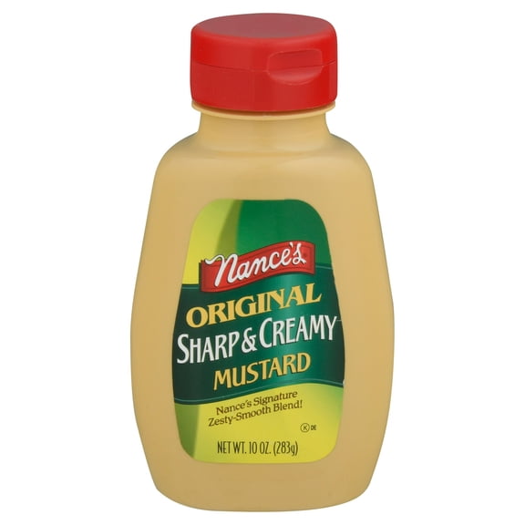 Nance's Gluten Free Sharpe & Creamy Horseradish Mustard, 10-Ounce (12 ...