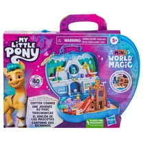 My Little Pony Mini World Magic Equestria Collection Set, Compact Explore Toy with Over 120 ...