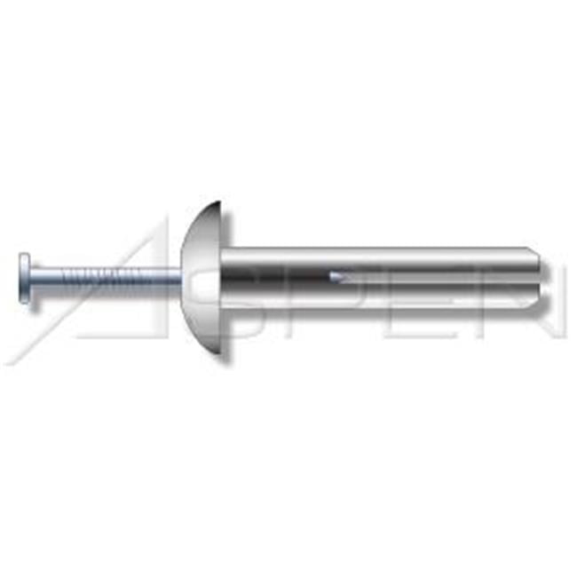 Aspen Fasteners 0.25 x 1.5 in. Mushroom Head Hammer Drive Anchors ...
