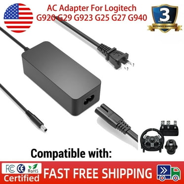 Simulator PC Driving Shifter Gaming, AC Power Adapter for Logitech G25 ...