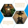 Raindrops Solar Pagoda Lantern Light Garden Statue Zen Decor Balcony ...