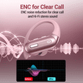 Hybrid Active Noise Cancelling Wireless Ear Buds, 75Hrs Bluetooth 5.3 ...