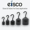 Eisco Labs - Hooked Weight 10-Pack, 100g Each - Iron, Cylindrical with ...