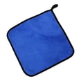 32x32cm 80g/m簡 Thick Coral Fleece Dish Cloths, Reusable Lint-Free Multi ...