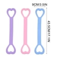 3Pack Resistance Exercise Bands with Handles, Heavy Duty Elastic ...