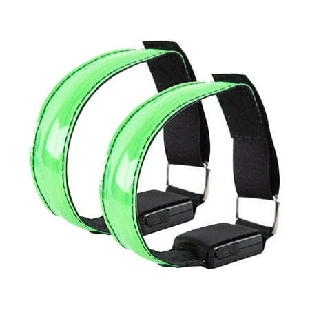 LED Reflective Arm Bands High Visibility Reflective Running Gear USB ...