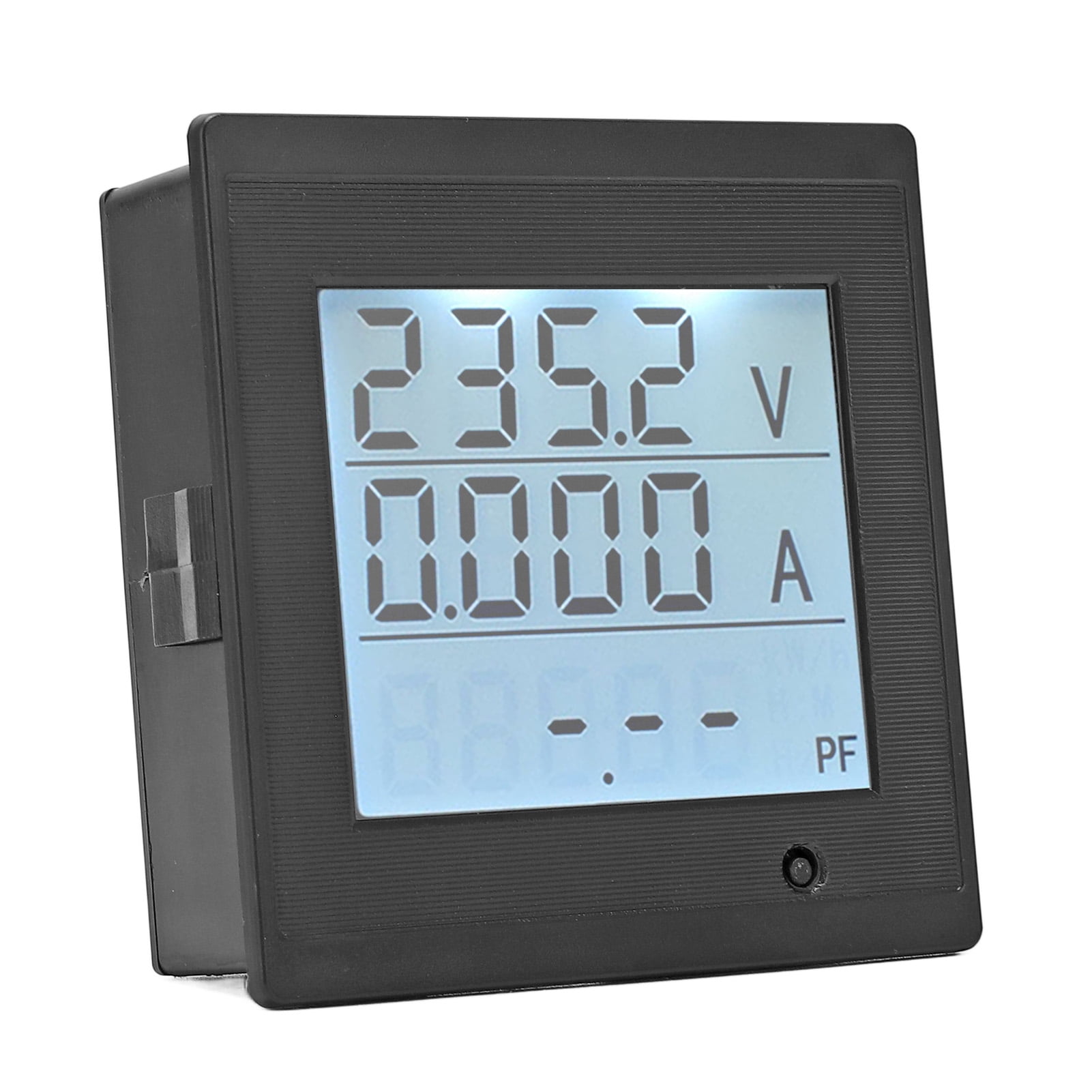 Digital AC Voltmeter Ammeter, Electric Overload Alarm Multimeter ...