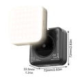 2000mAh Portable LED Video Light Portable Photography Camera 2500K ...