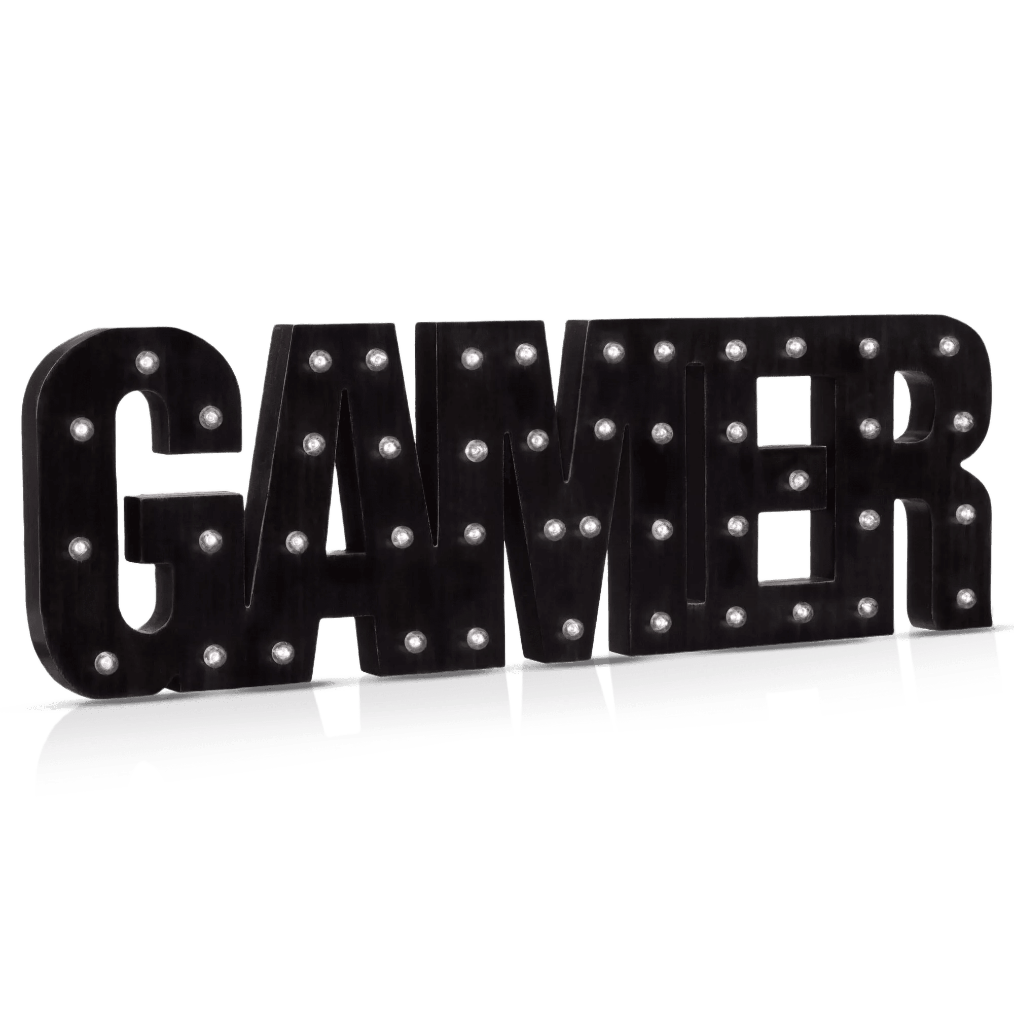 Click here for Bouclair Black Led Decorative Word Gamer 28.75 X 9... prices