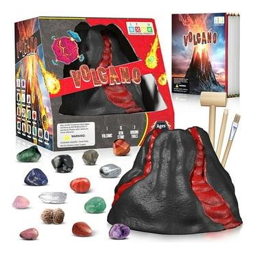 DoDoMagxanadu Gemstone Dig Kit, 16 Real Gems Mining Set, STEM Science ...