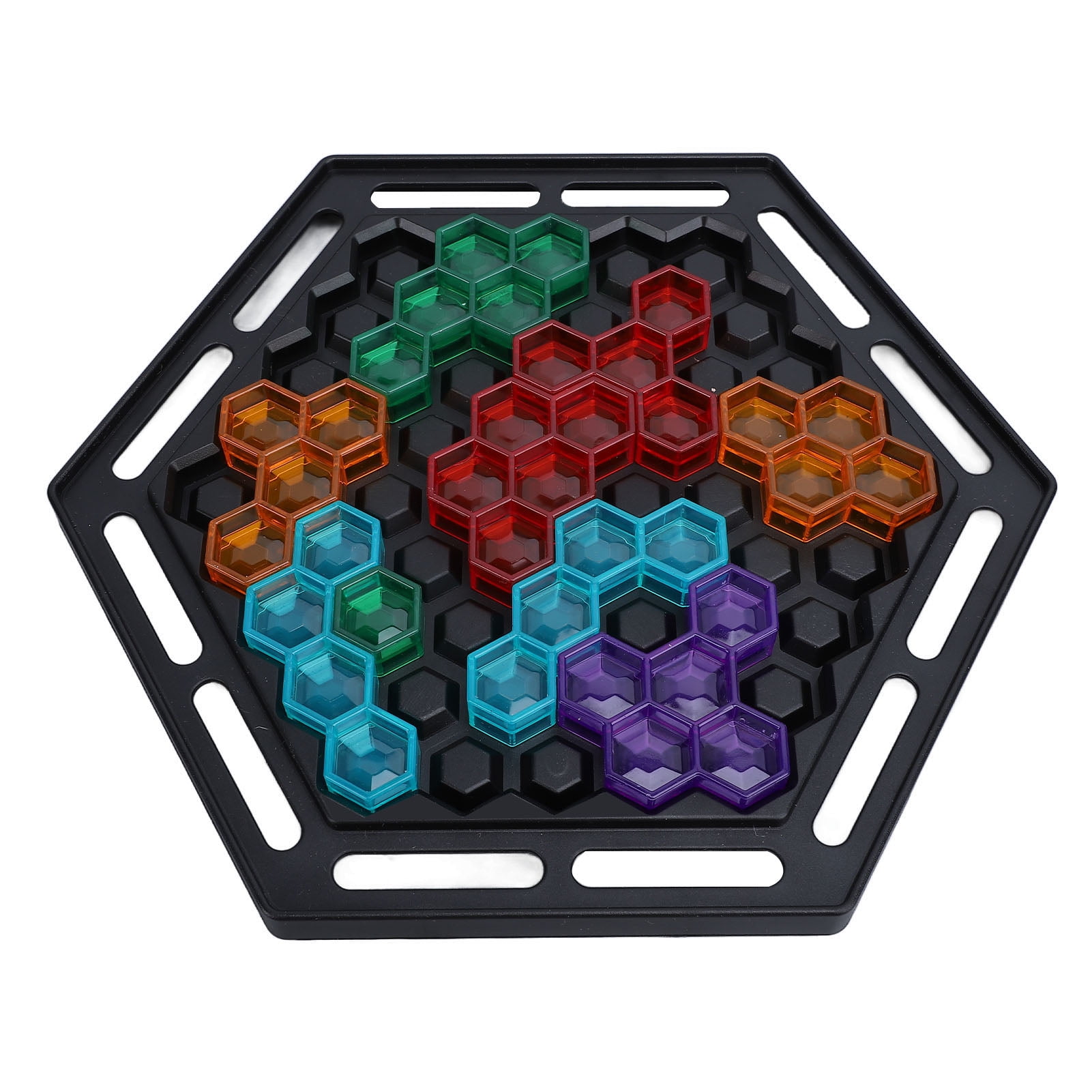 Bloque de Rompecabeza de Patrón de Forma Hexadecimal, Mejore la Percepción del color 2 en 1 Hex ...
