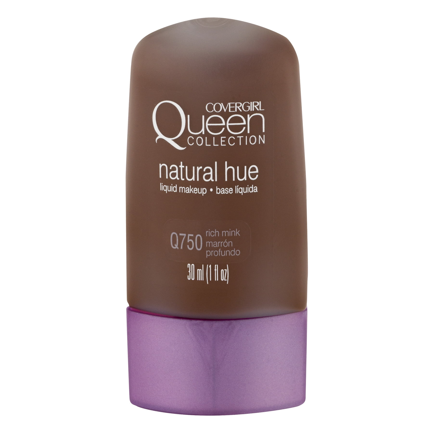 COVERGIRL Queen Collection Nature Hue Liquid Foundation, Rich Mink ...