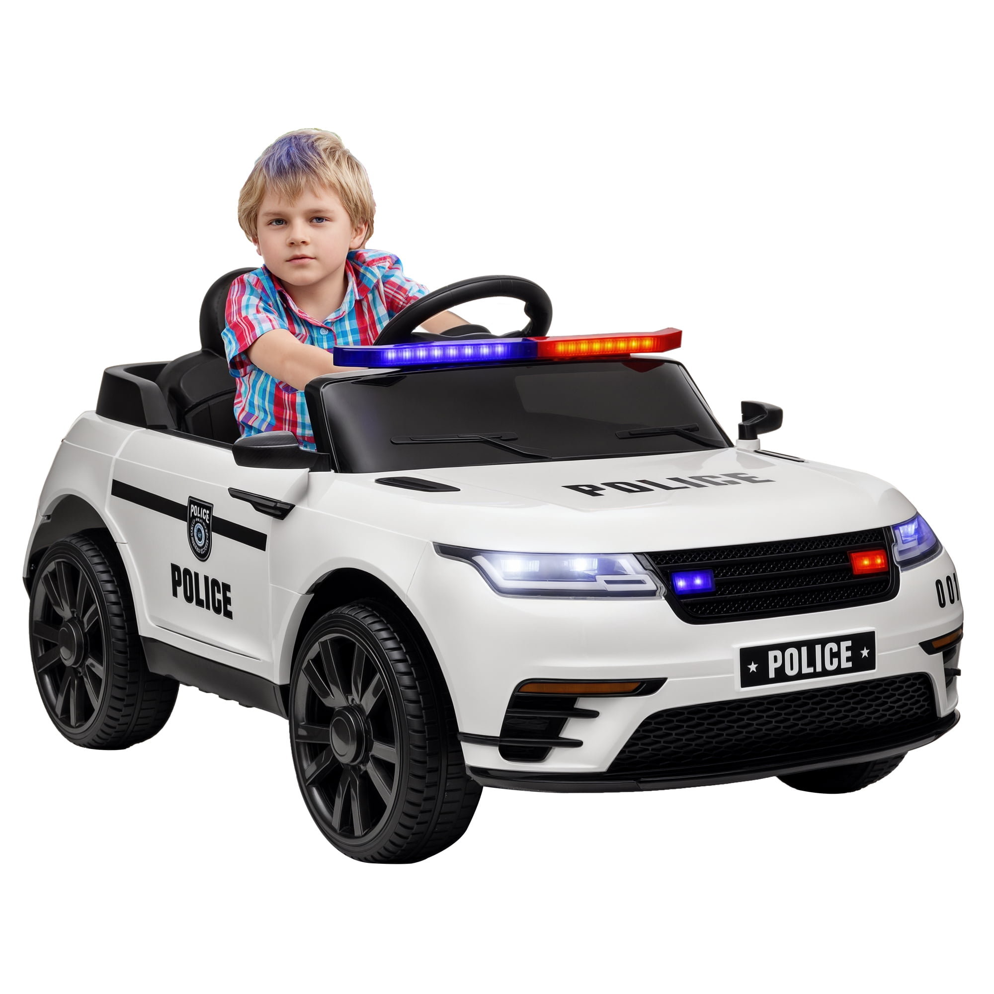 Click here for Qaba 12v Electric Police Car For Kids With Remote... prices
