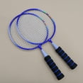 1 Pair Light Weight Battledore Portable Badminton Racket Leisure Toys ...
