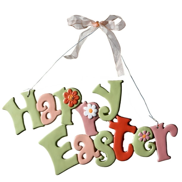 “Happy Easter" Hanging Decoration - Walmart.com - Walmart.com