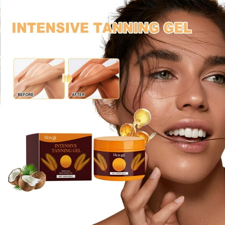 Black Gel Moisturizing Tanning Agent Massage Tanning Cream 150g ...