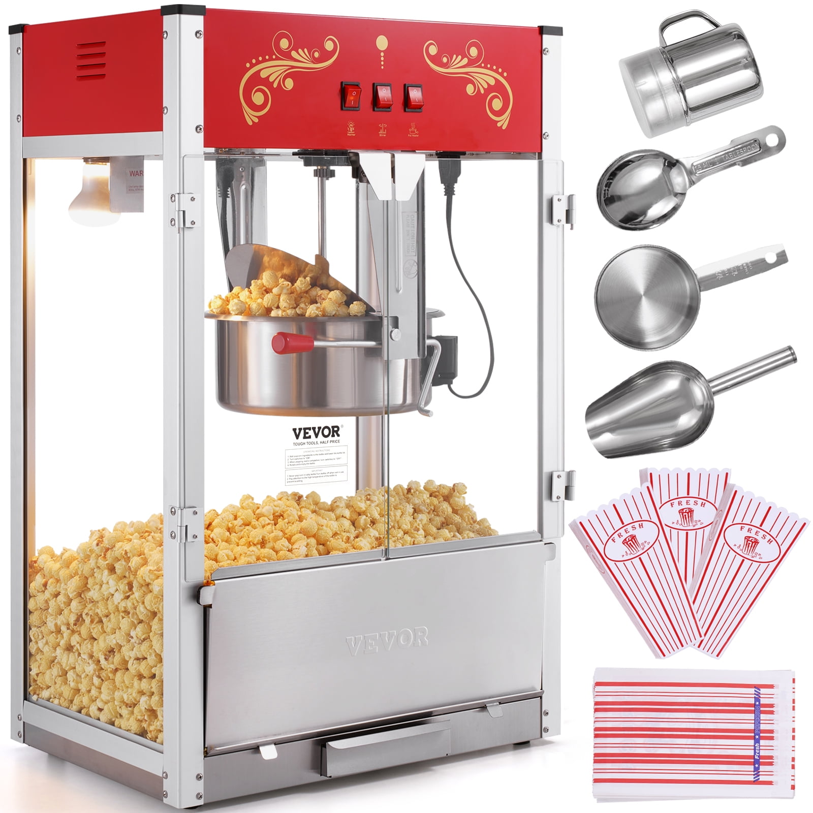 Click here for Vevor Popcorn Popper Machine Countertop Popcorn Ma... prices