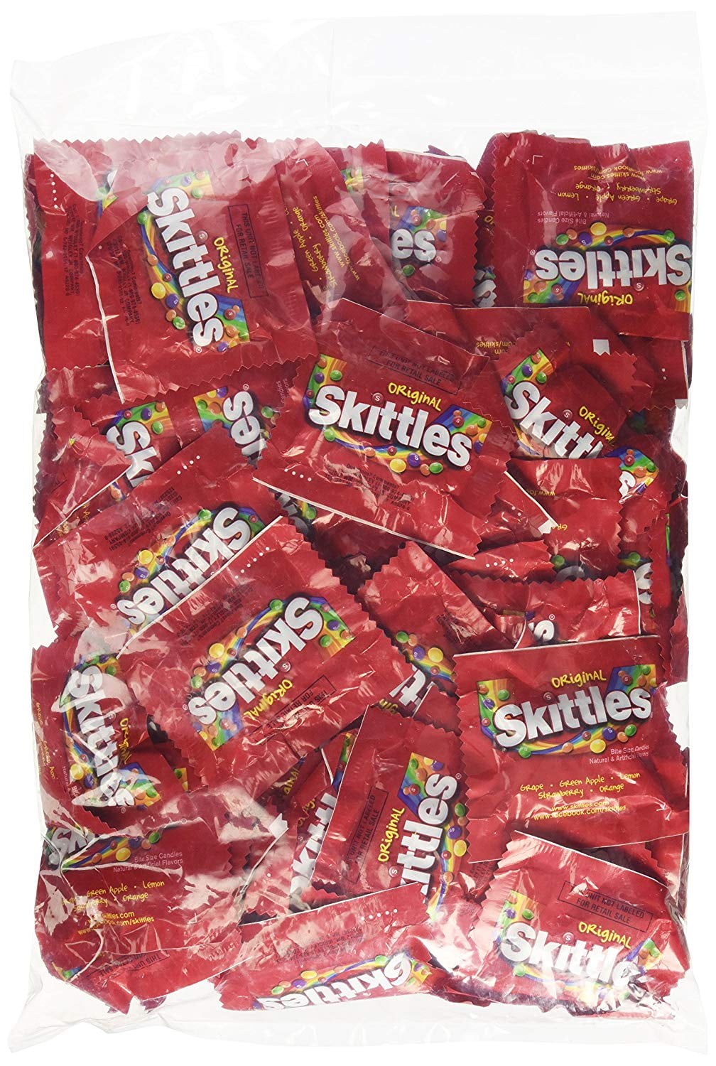 Skittles Fun Size Approximately 70 Packets 2.5 Pounds - Walmart.com ...