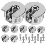 MERRYHAPY Cabinet Connectors 10Set Furniture Connection Kit Shelf ...
