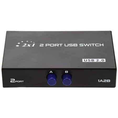 USB 2.0 Peripheral Sharing Switch,2/4 Port USB 2.0 Manual Sharing ...