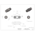 BDKWID-1/8" NPT Male x 1/8" NPT Male, Stainless Steel 316-L Straight ...