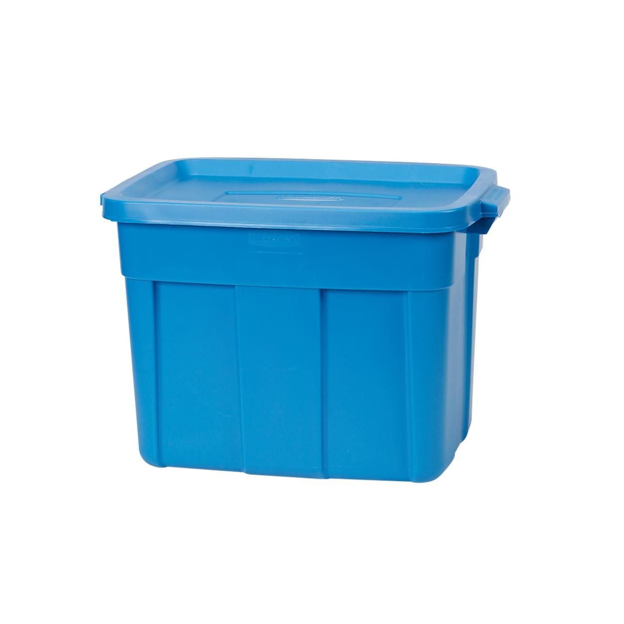Click here for Rubbermaid 68.1 L (18 Gal.) Roughneck Tote- Blue 6... prices