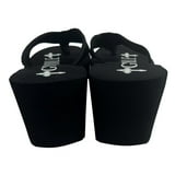 Gypsy Soule Platform Heel Thong Sandals, 3in Wedge Heel Comfort Soles ...