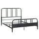 Weston Home Leona Metal Spool Full Bed, Black - Walmart.com