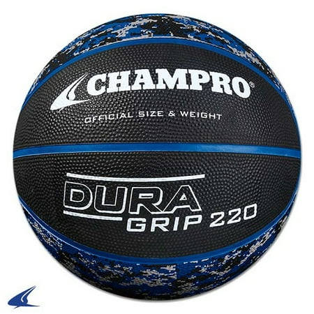CHAMPRO Super Grip Rubber Basketball Women's Digital Blue - Walmart.com