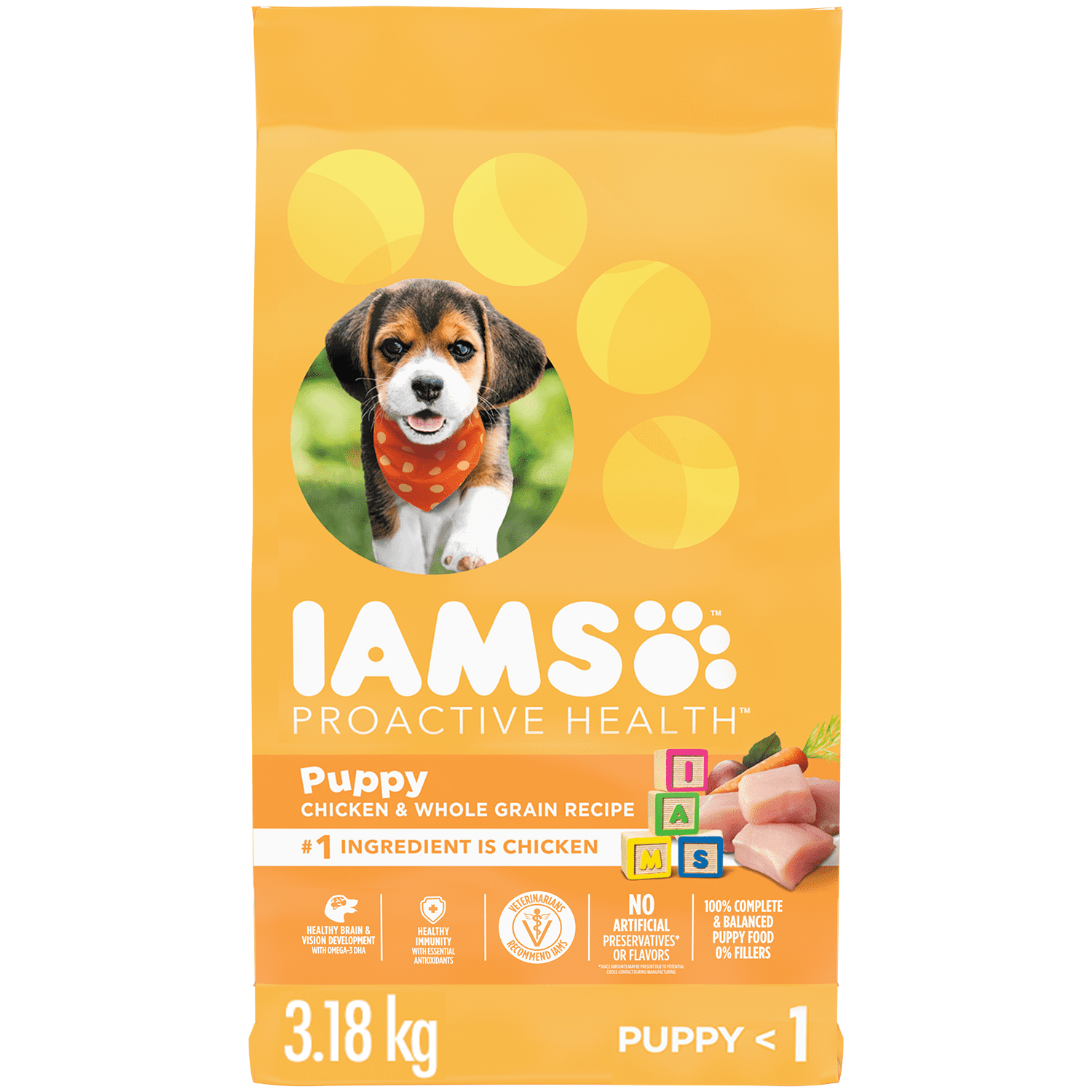Click here for Iams Proactive Health Puppy Dry Dog Food Chicken &... prices