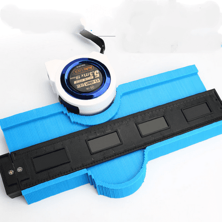 2-Pack Contour Gauges Woodworking Plastic Profile Measuring Tool ...