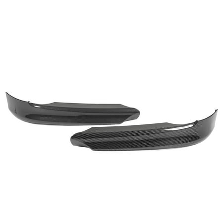Front Bumper Lip Chin Splitter,1 Pair Front Bumper Front Splitter Lip ...