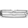 Grille Assembly Chrome For 2007-2010 Chevrolet Silverado 2500HD 3500HD ...