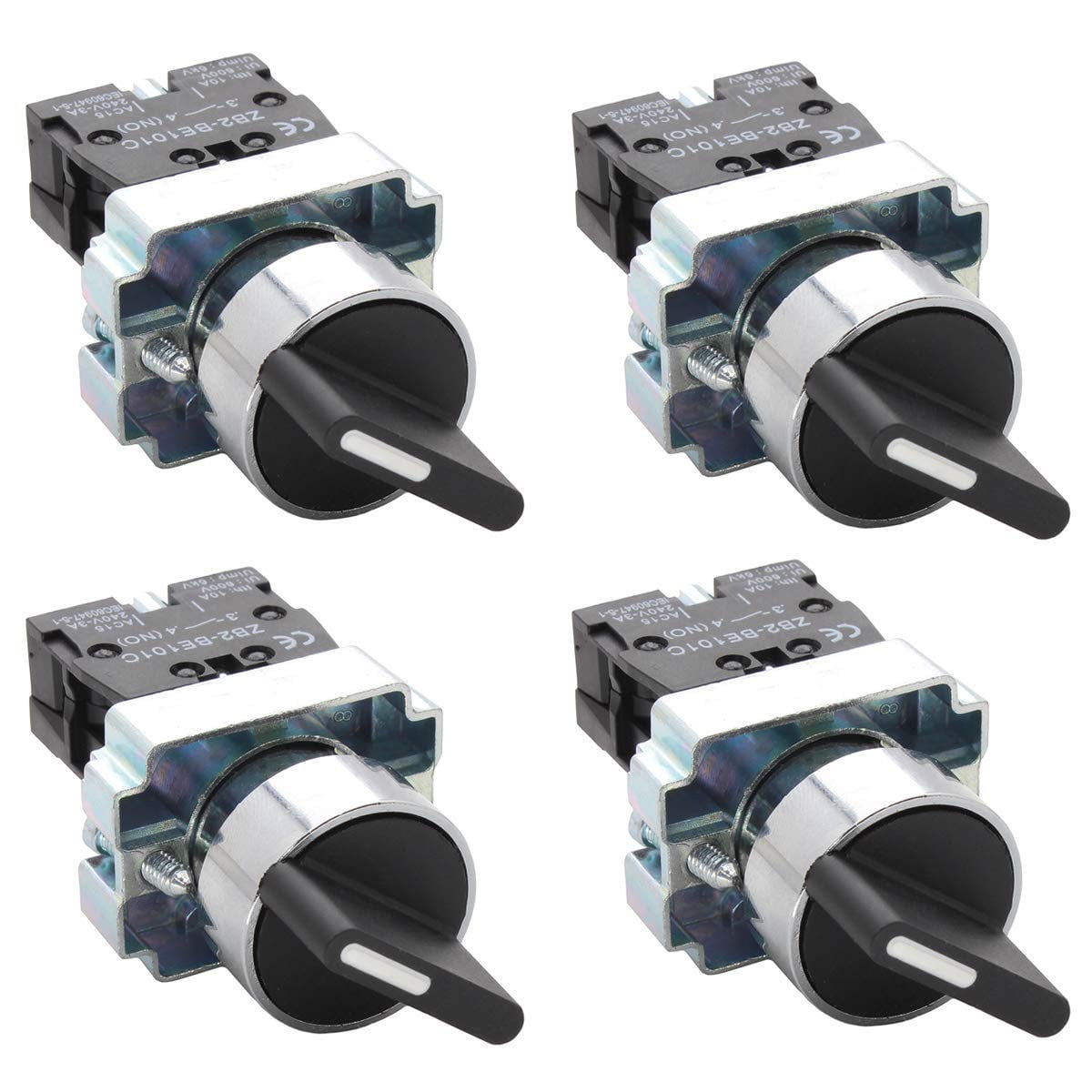 Shopcorp - 2 Position Maintained Selector Rotary Switch - Waterproof ...