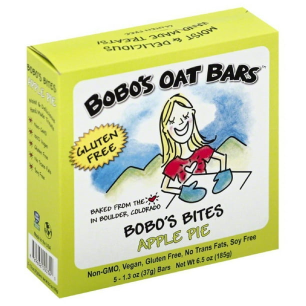 DISCOED Bobos Apple Pie Bobo's Bites, 6.5 Oz (Pack of 6) - Walmart.com