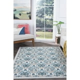 Transitional 9x12 Area Rug (9'3'' x 12'6'') Floral Cream, Gold Living ...