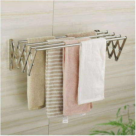 Wall Mount Drying Clothes Rack Wall Mounted Drying Rack Stainless Steel ...