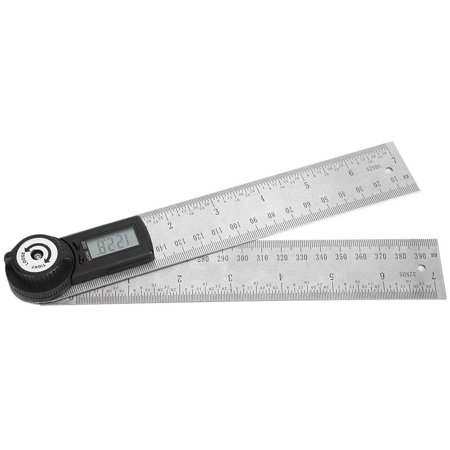 Angle Finder Tool, Stainless Steel Digital Angle Finder Rule, LCD ...