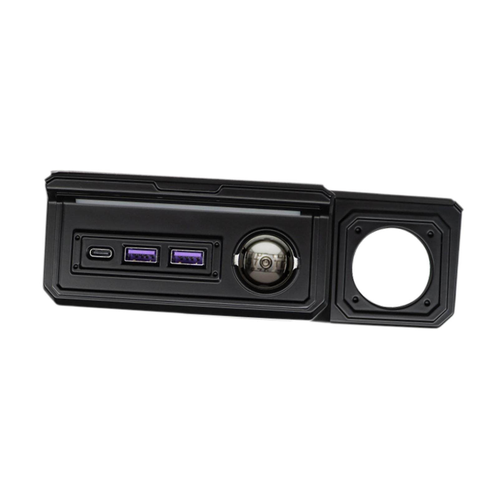 CAR USB Hub Cargador Accesorio Práctico Centro Compatible Consola ...