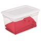 Sterilite 20 Qt. Storage Box Plastic, White, Set of 6 - Walmart.com