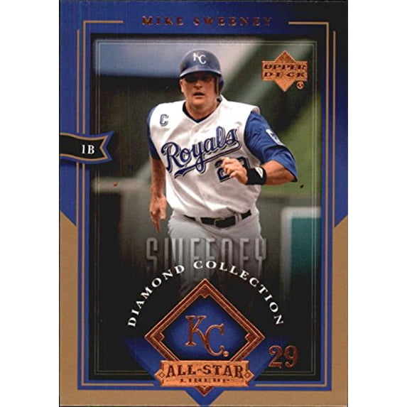 2004 UD Diamond All-Star #41 Mike Sweeney MLB Baseball Trading Card ...