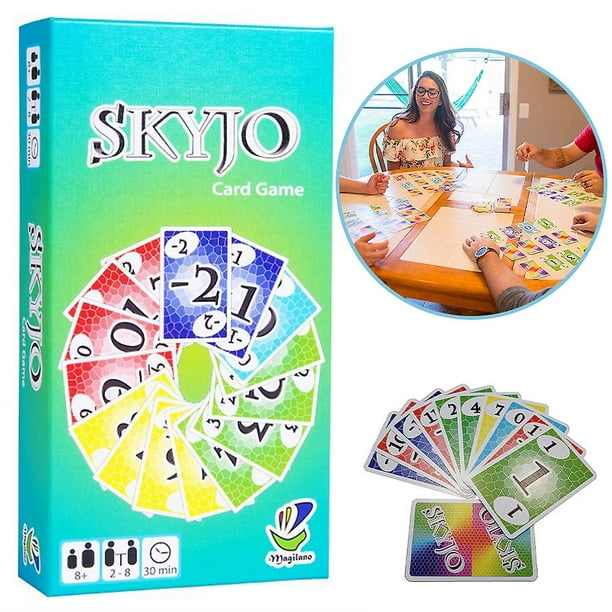 Skyjo By Magilano Card Game, Family Party Entertaining Cards Game ...
