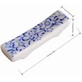 Ceramic Chopsticks Holder, Chinese Blue White Chopstick Rest, Chop ...