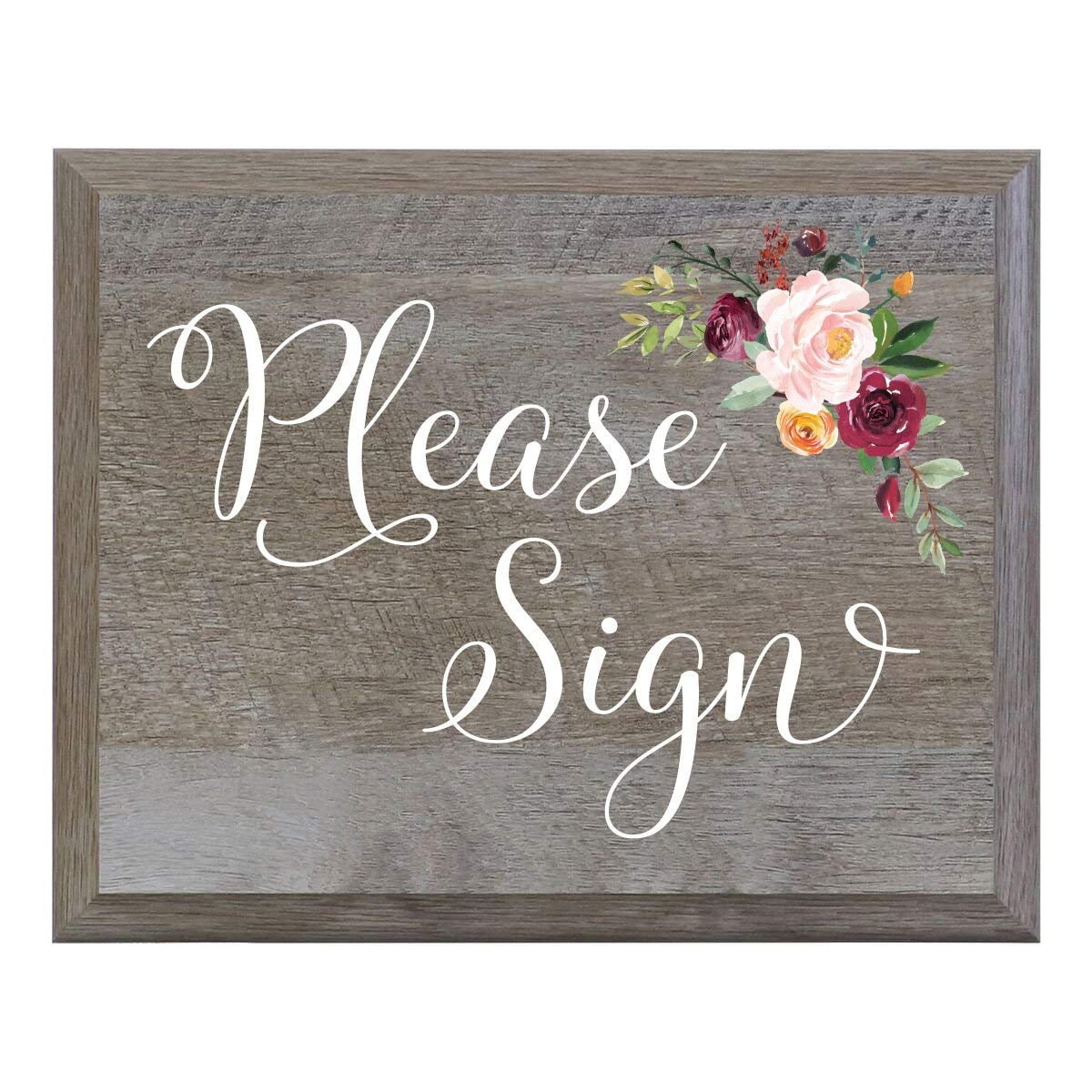 Wedding Wooden Party wall sign (8x10) - Walmart.com