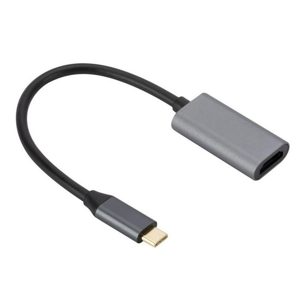 Cable adaptador compatible con tipo C a HDMI Línea de proyección de ...