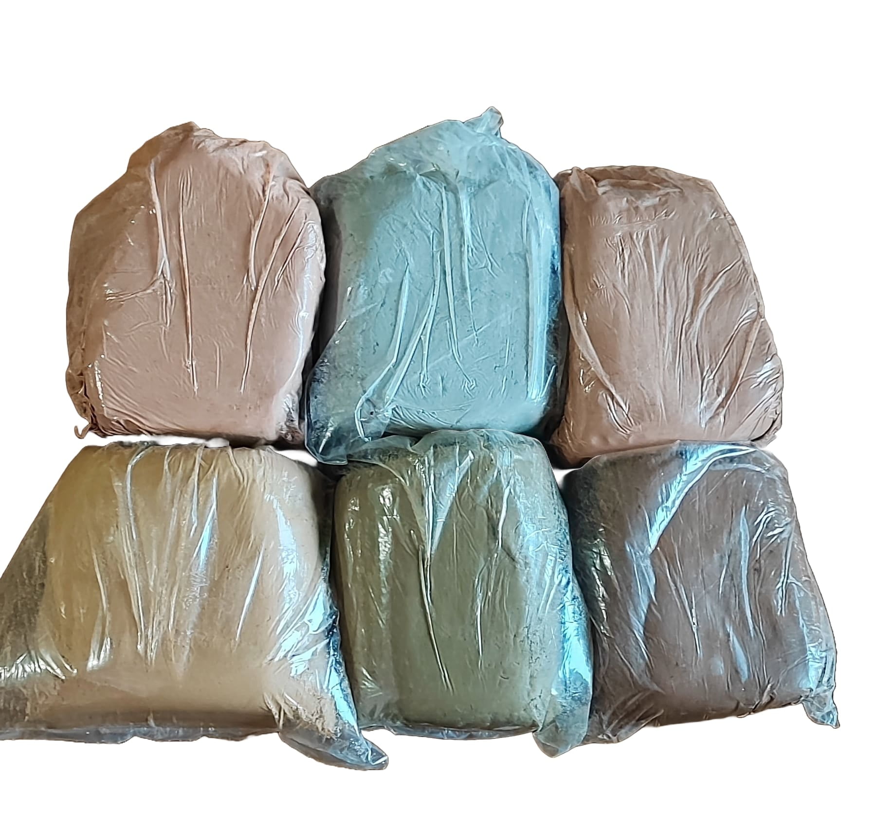 Barro Kit 6 Colores Amasado 1 kg cada Barro. | Bodega Aurrera en línea